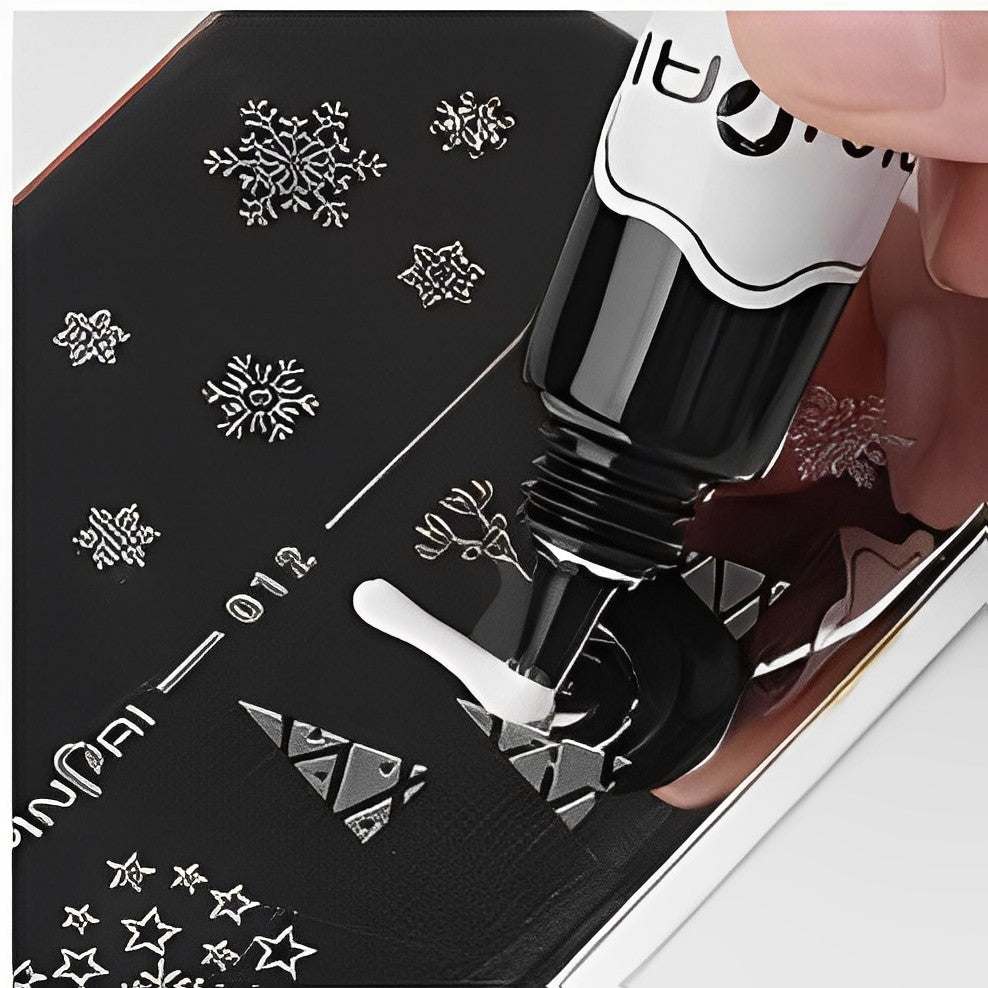 Nail Art Jelly Stamp - Silicone Transparent Stamping Kit ...